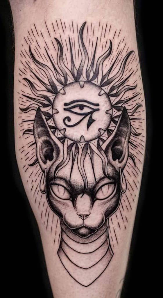 23 Egyptian Cat Tattoo Ideas - Welcome to Fashion Maverick! Discover ...