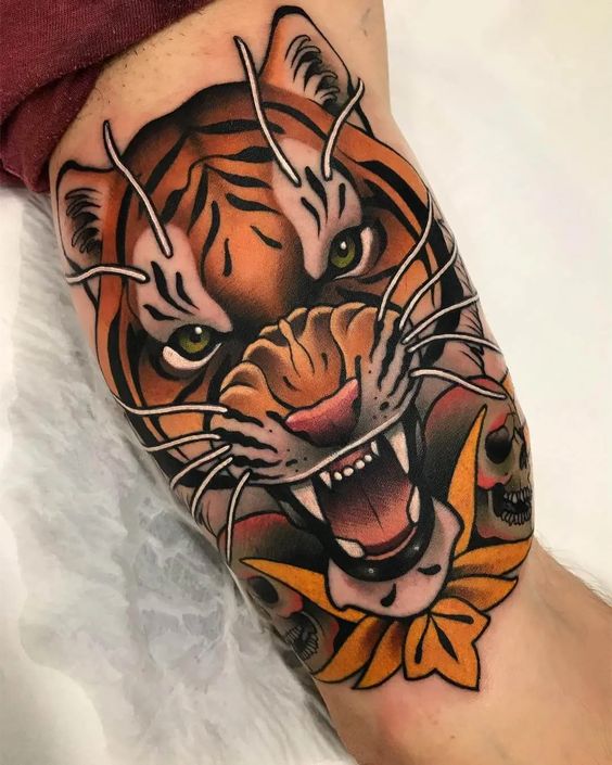 23 Traditional Tiger Tattoo Ideas: A Timeless Roar in Ink