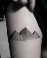 17 Captivating Pyramid Tattoo Ideas: Unveiling Ancient Mysteries in Ink