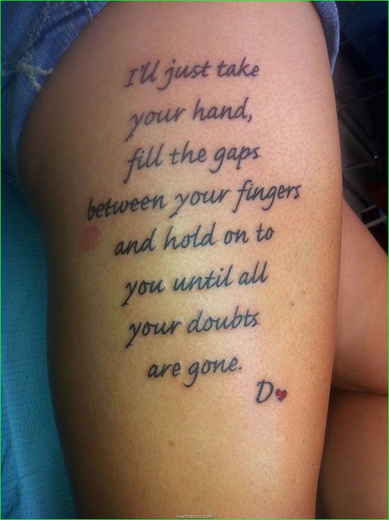 27 Handwriting Tattoo Ideas: Express Your Unique Style