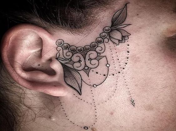 19 Side Face Tattoo Ideas for Women: Unveiling Exquisite and ...