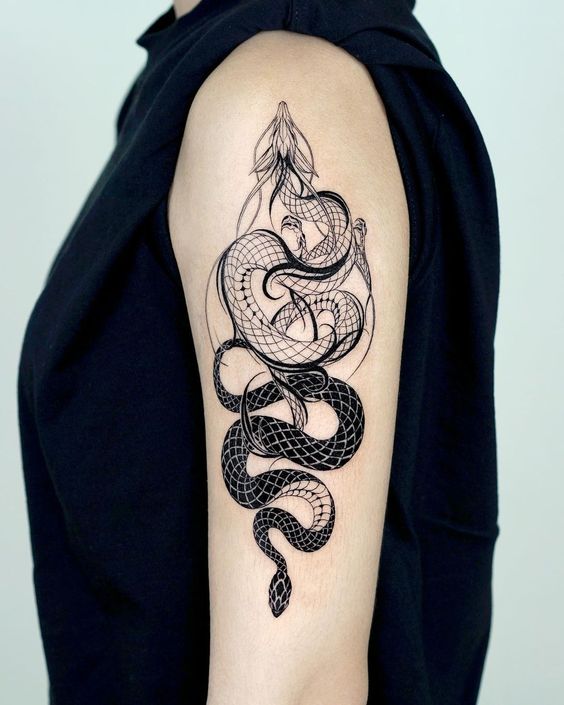 17 Awe-Inspiring Viper Snake Tattoo Concepts: A Comprehensive Collection