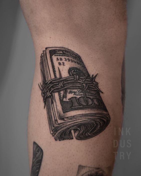 23 Money Sign Tattoo Ideas - Welcome to Fashion Maverick! Discover top ...