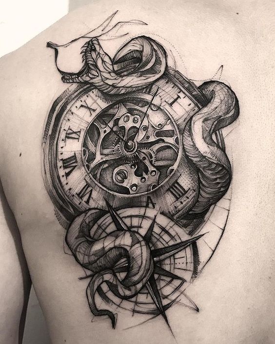 19 Snake Tattoos on Back Ideas for a Striking Look - Welcome to Fashion ...