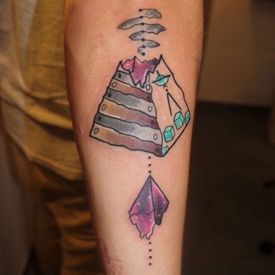 17 Captivating Pyramid Tattoo Ideas: Unveiling Ancient Mysteries in Ink