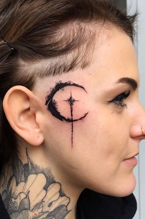 19 Side Face Tattoo Ideas for Women: Unveiling Exquisite and ...
