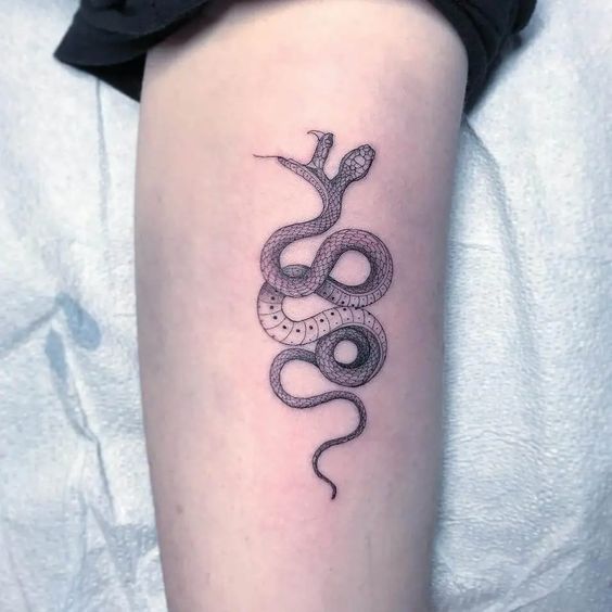 22 Inspiring Snake Tattoos on Leg Ideas - Welcome to Fashion Maverick ...