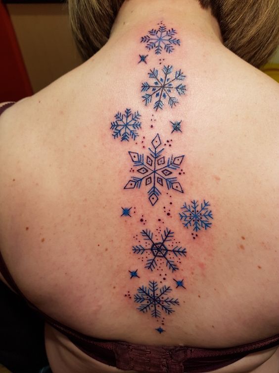 25 Snowflake Tattoo Ideas: Channeling the Beauty of Winter's Delicacy