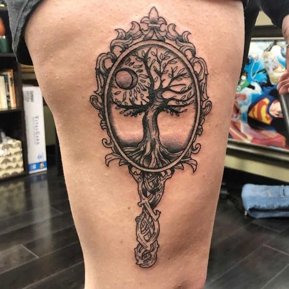 23 Snake Tattoos on Thigh: Alluring Art for Your Legs