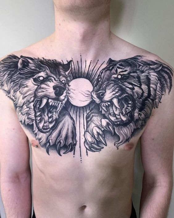 27 Chest Tiger Tattoo Ideas: Unleash Your Inner Strength