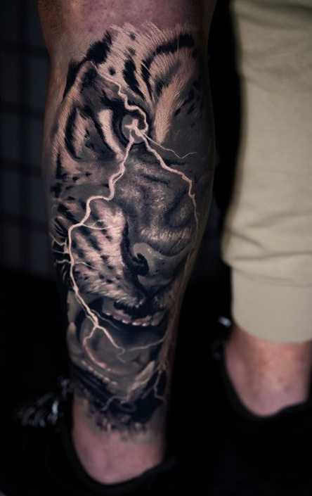 25 Striking Tiger Tattoo on Arm Ideas: Embrace the Roar of Power