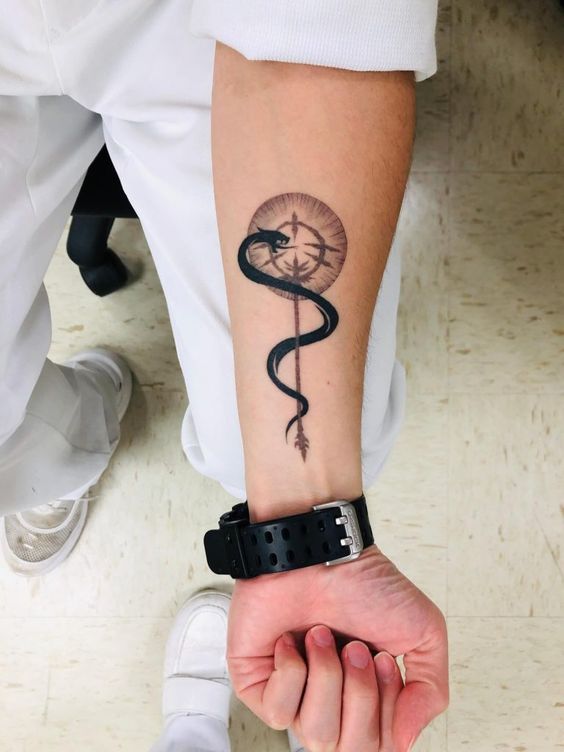 27 Caduceus Tattoo Ideas: Symbolizing Healing and Wisdom