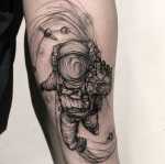 27 Astronaut Tattoo Ideas: Exploring the Cosmos in Ink