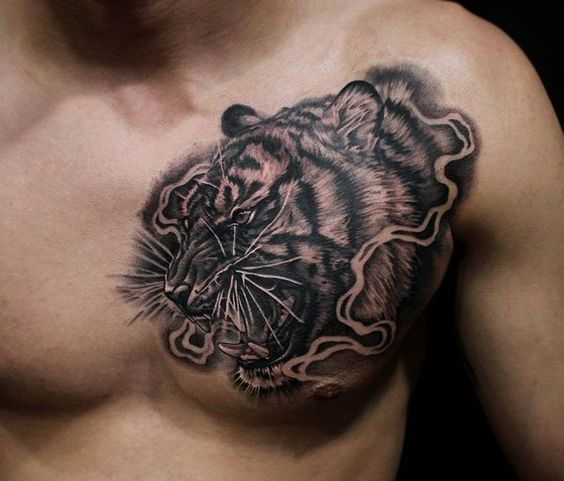27 Chest Tiger Tattoo Ideas: Unleash Your Inner Strength