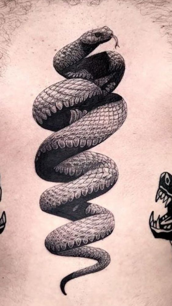 15 Striking Snake Tattoo Ribs Ideas: Embrace the Serpent's Elegance