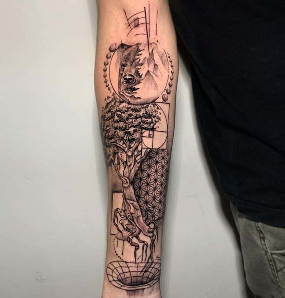 20 Patchwork Tattoo Ideas for Men: Unique and Artistic Ink - Welcome to ...