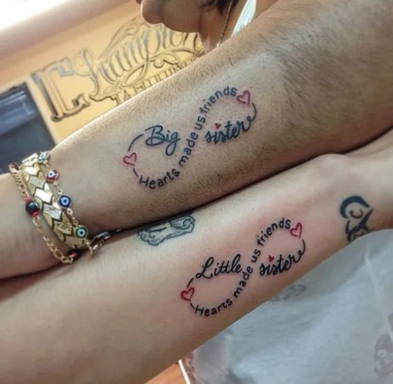 19 Meaningful Matching Sister Tattoos: A Permanent Bond of Sibling Love