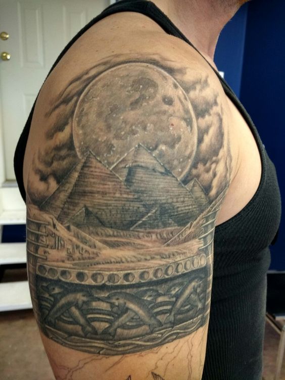 17 Captivating Pyramid Tattoo Ideas: Unveiling Ancient Mysteries in Ink