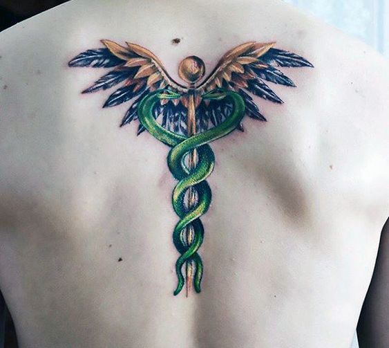 27 Caduceus Tattoo Ideas: Symbolizing Healing and Wisdom