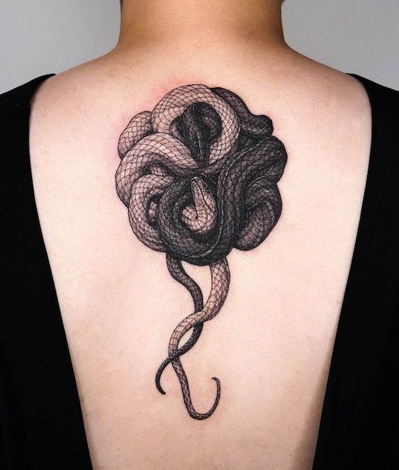 19 Snake Tattoos on Back Ideas for a Striking Look - Welcome to Fashion ...