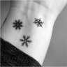 25 Snowflake Tattoo Ideas: Channeling the Beauty of Winter's Delicacy