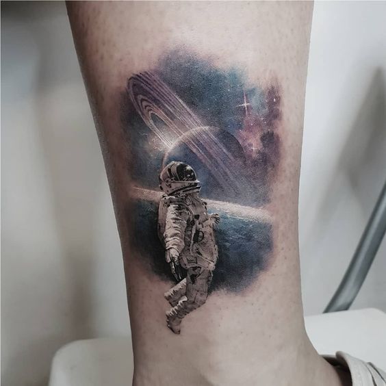 27 Astronaut Tattoo Ideas: Exploring the Cosmos in Ink