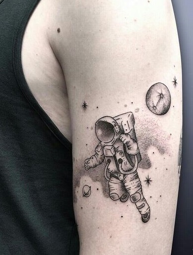 27 Astronaut Tattoo Ideas: Exploring the Cosmos in Ink