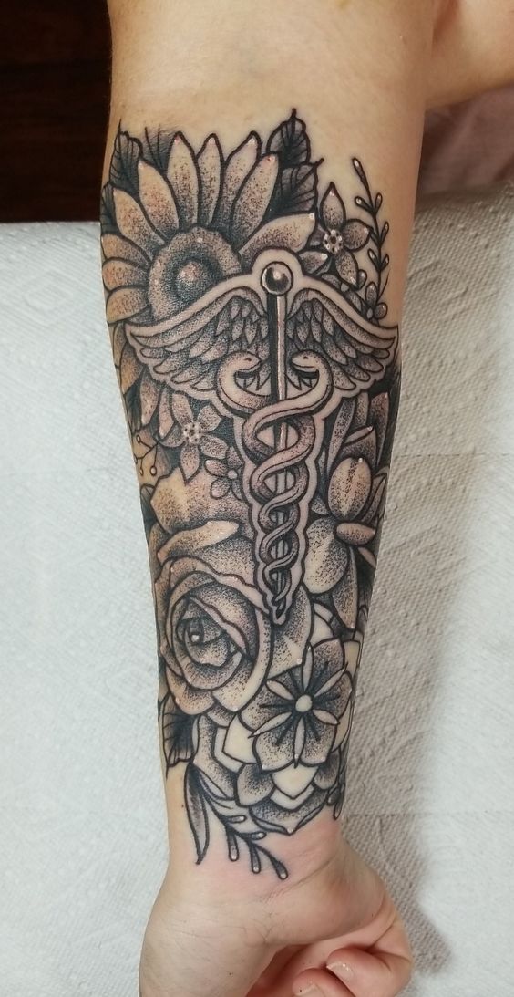 27 Caduceus Tattoo Ideas: Symbolizing Healing and Wisdom