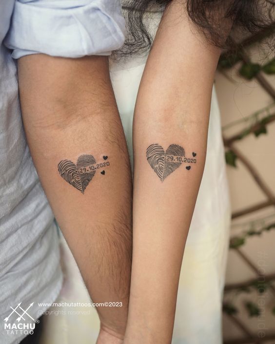 20 Unique Couple Tattoo Designs 2024: Matching & Meaningful Ink Ideas ...