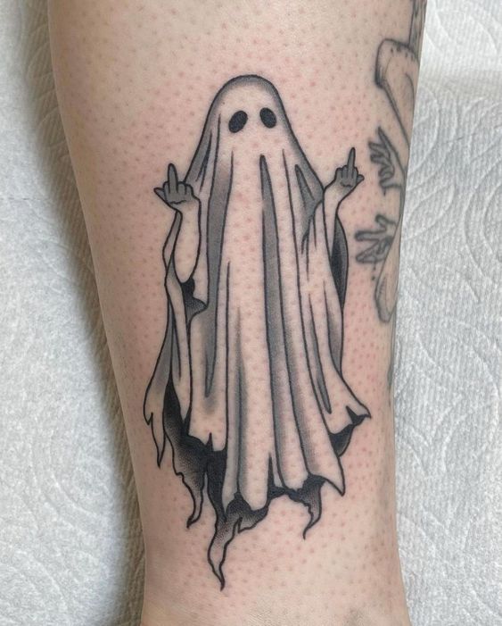 Unveiling 25 Cute Halloween Tattoo Designs: Ghosts, Ghouls, and ...