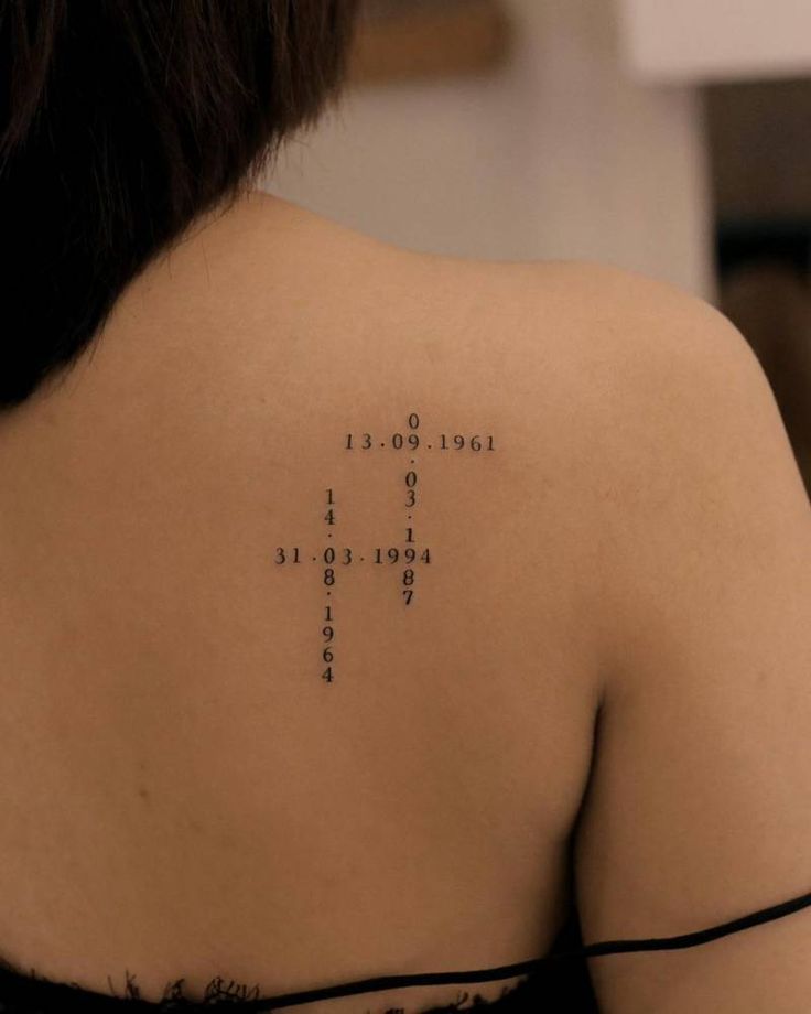 Unforgettable Date Tattoo Ideas for 2024: Celebrate Life's Milestones ...
