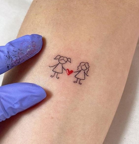 Cherish the Bond: 24 Unique Small Mother Daughter Tattoo Designs ...