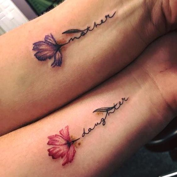 Cherish the Bond: 24 Unique Small Mother Daughter Tattoo Designs ...
