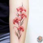 August Birth Month Tattoos: Gladiolus & Poppy Designs That Capture Your ...