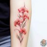 August Birth Month Tattoos: Gladiolus & Poppy Designs That Capture Your ...