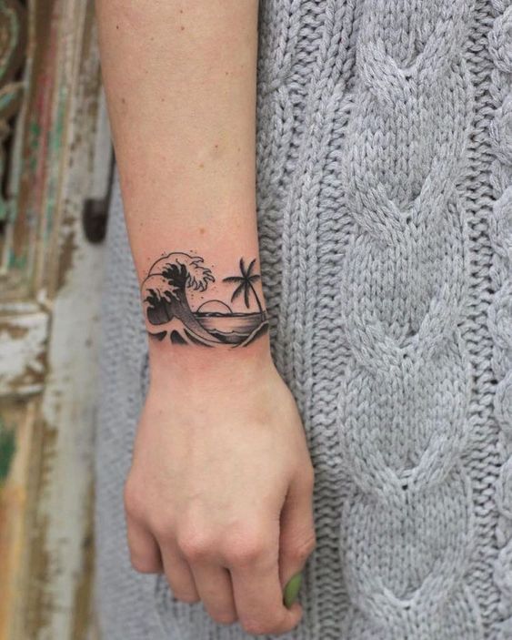 17 Island-Inspired Tattoo Ideas for 2024: Embrace Tropical Artistry ...