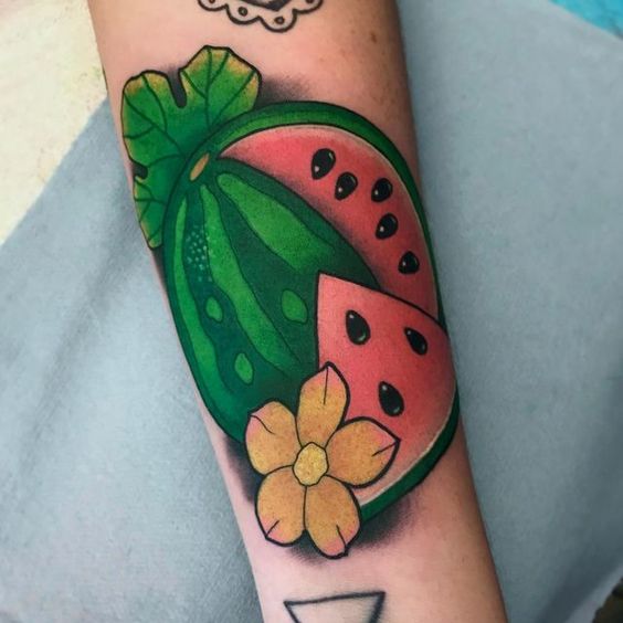 Uncover 17 Fresh Watermelon Tattoo Designs for a Vibrant 2024 - Ink ...