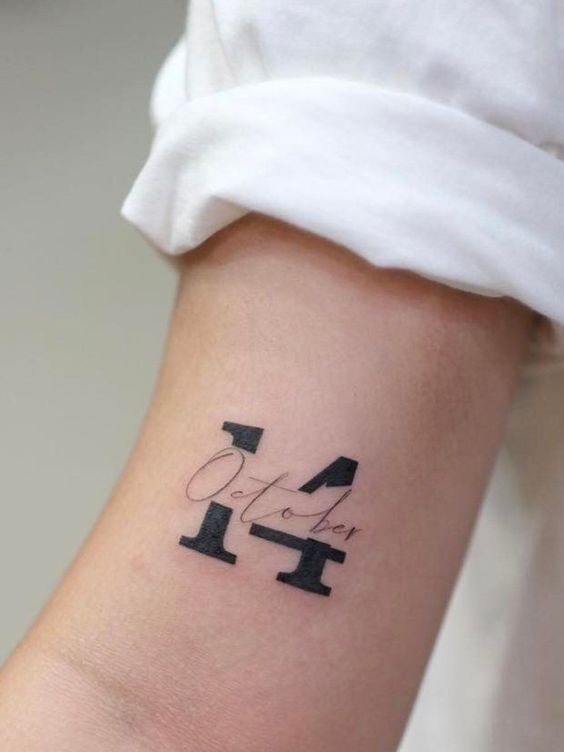 Unforgettable Date Tattoo Ideas for 2024: Celebrate Life's Milestones ...