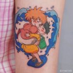 Explore Top 20 Ponyo Tattoo Designs - Embrace Studio Ghibli Magic in 2024