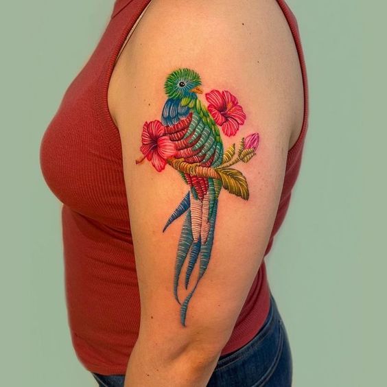 Explore 20 Captivating Quetzal Tattoo Designs for a Vibrant 2024 Ink ...