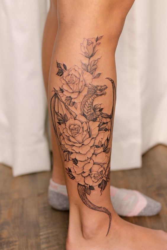 Discover the Top 15 Side Calf Tattoo Designs for Women in 2024 ...