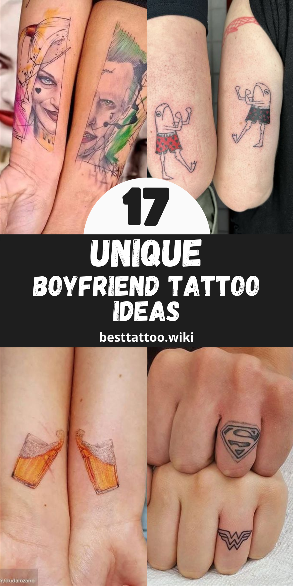 Unique Boyfriend Tattoo Ideas 2024: Symbolize Your Love with Creative Ink