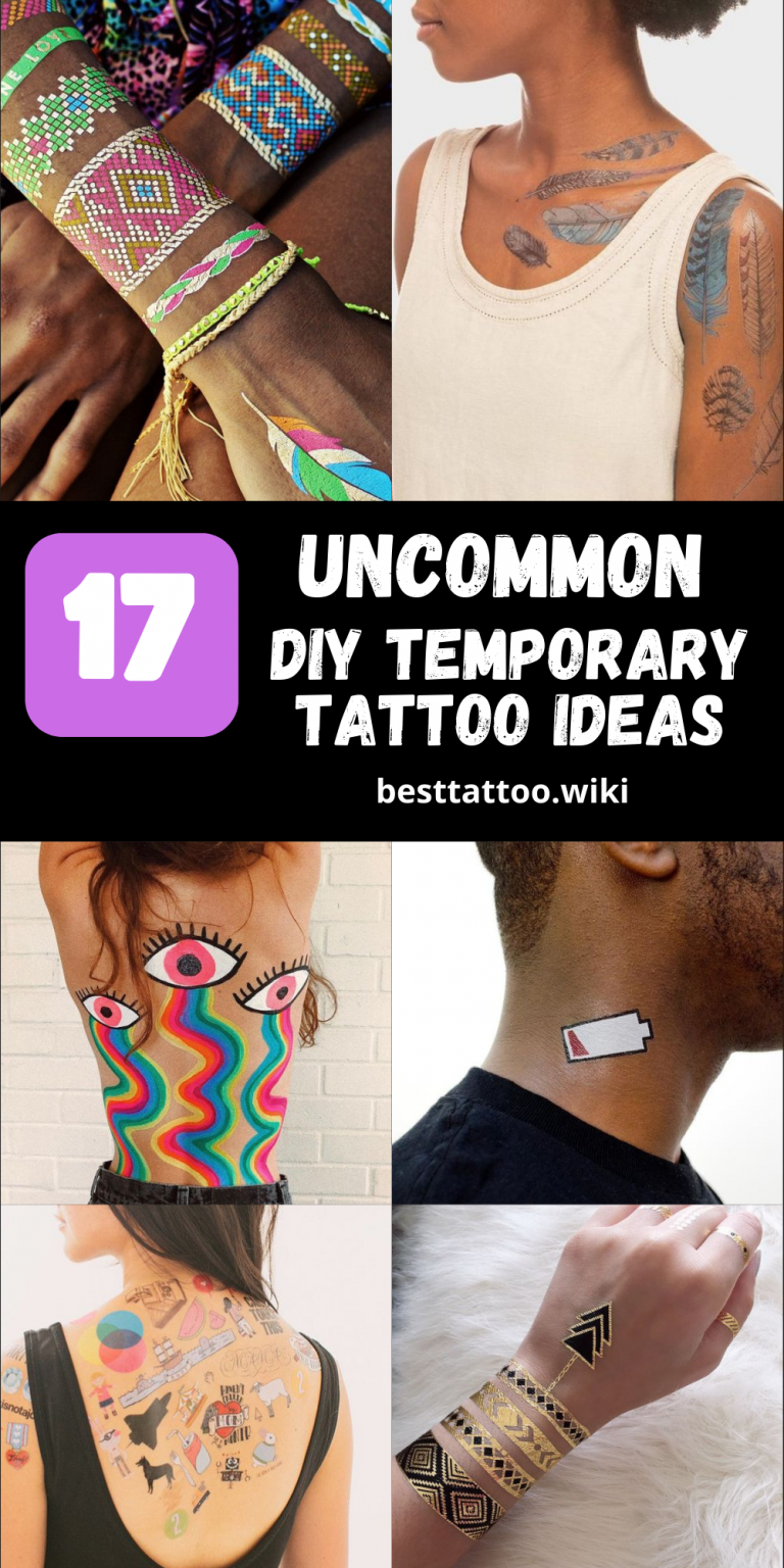 Explore Top 17 DIY Temporary Tattoo Ideas for 2024: Creative & Easy ...