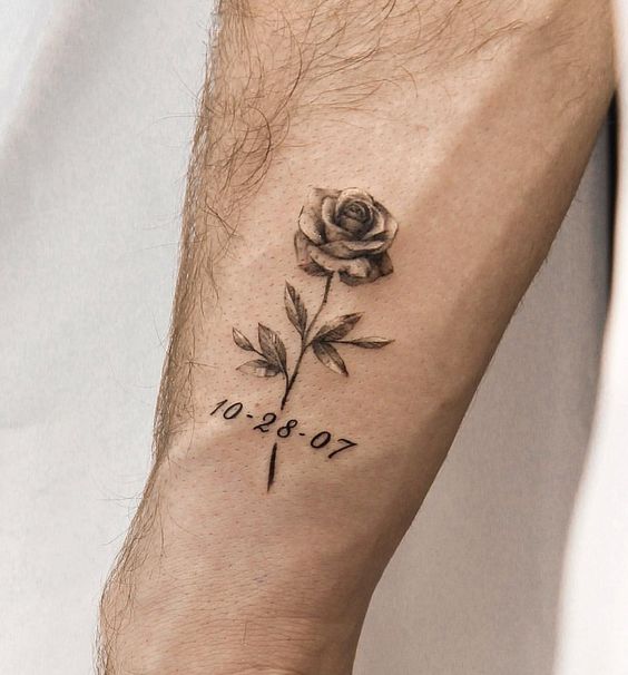 Unforgettable Date Tattoo Ideas for 2024: Celebrate Life's Milestones ...