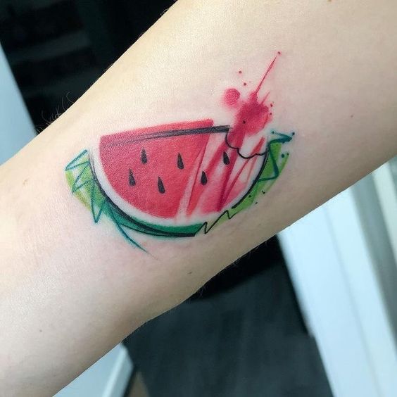 Uncover 17 Fresh Watermelon Tattoo Designs for a Vibrant 2024 - Ink ...