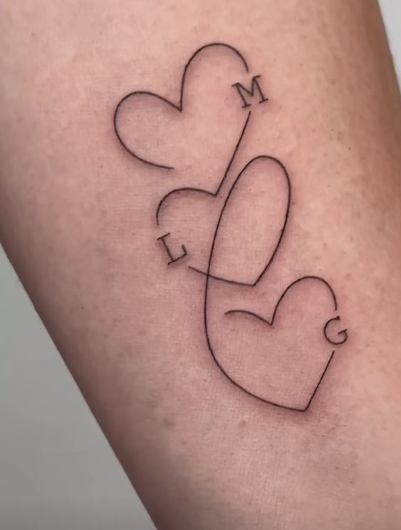 Discover 18 Unique Three Hearts Tattoo Designs for 2024: Inspiration ...
