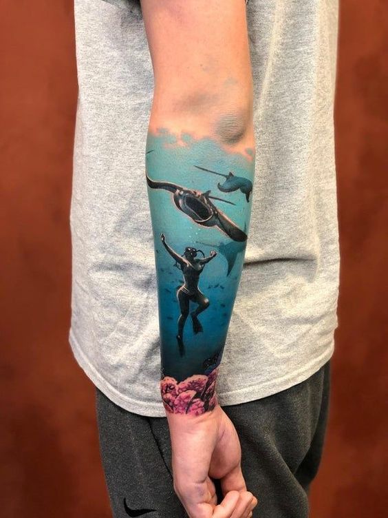 17 Island-Inspired Tattoo Ideas for 2024: Embrace Tropical Artistry ...