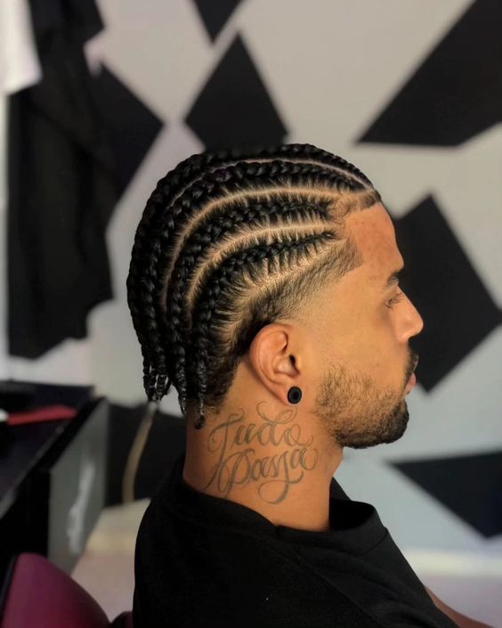 Explore Top 22 Men's Plait Braids Hairstyles for 2024 – From Classic to ...