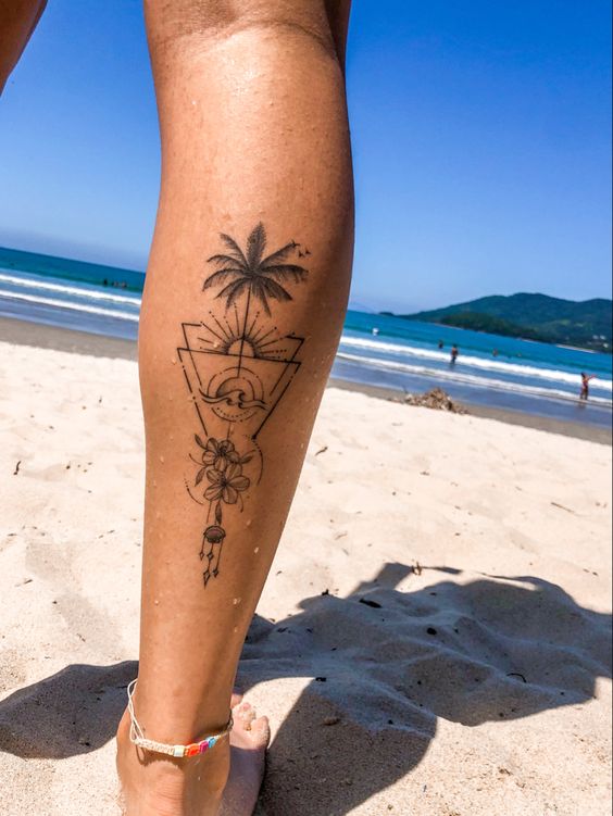 Discover 2024's Top 19 Beach Tattoo Ideas for Women: Embrace Coastal ...