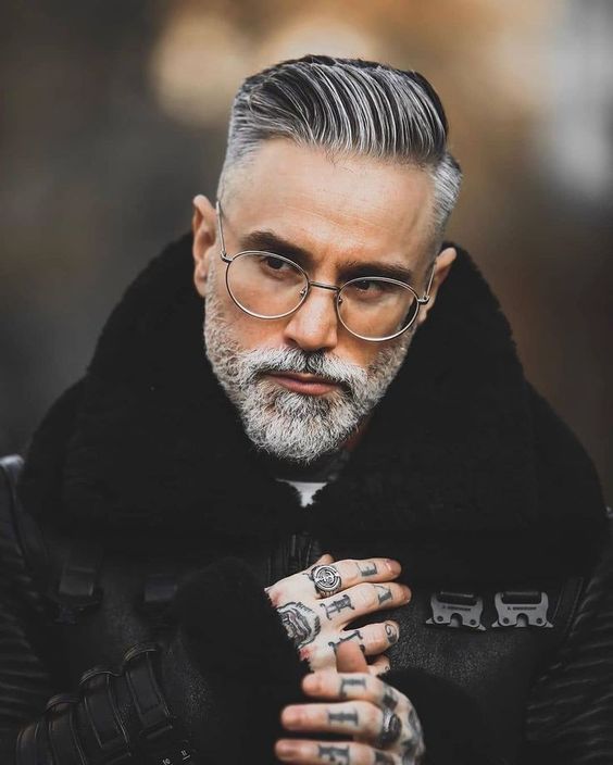 2024's Definitive Guide to 18 Grey Beards for Men: Style Elegance at ...